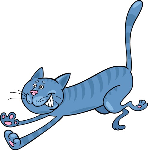 Cat Running Vector Images (over 4,100)