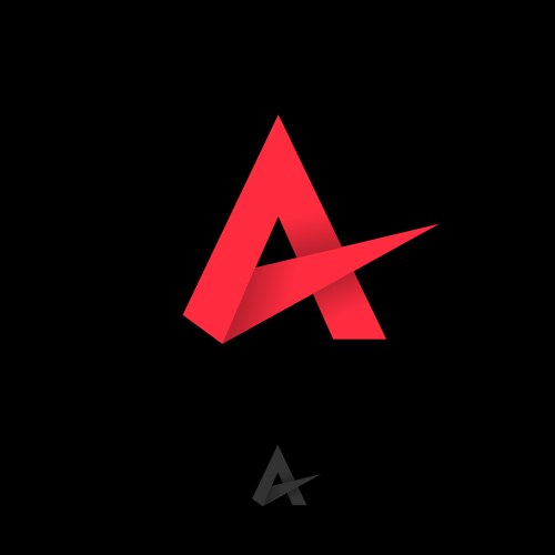 Red r monogram Royalty Free Vector Image - VectorStock