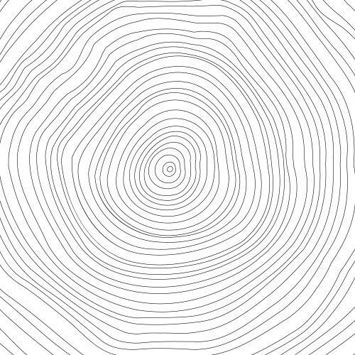 Conceptual background with tree-rings Royalty Free Vector