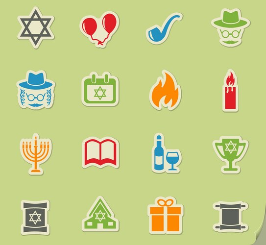 Menorah hanukkah cut Vector Images & Graphics for Commercial Use ...