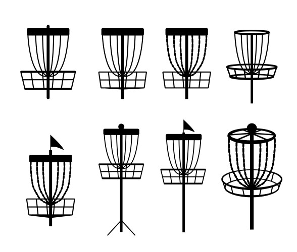 Disc Golf Vector Images (over 1,000)