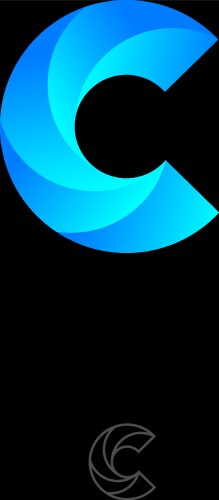 Blue C Letter Logo Vector Images (over 6,700)