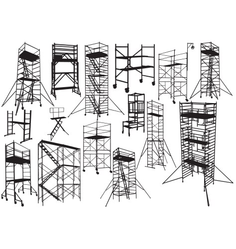 Scaffolding Vector Images (over 3,100)