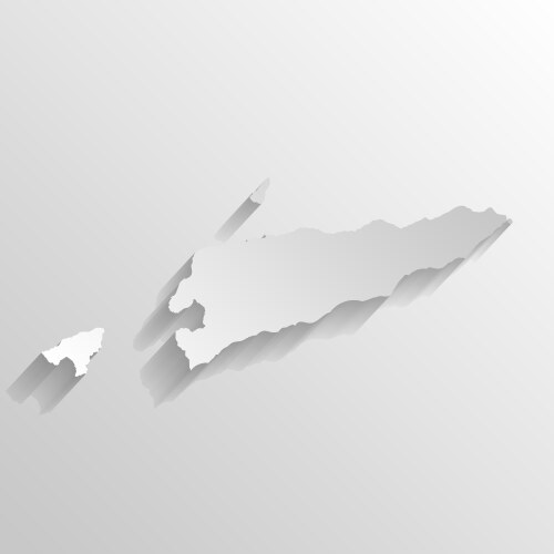 East timor country map sticker Royalty Free Vector Image