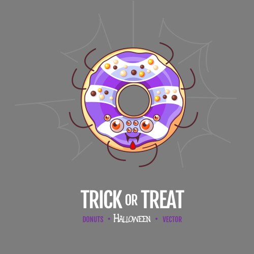 Spider halloween Royalty Free Vector Image - VectorStock