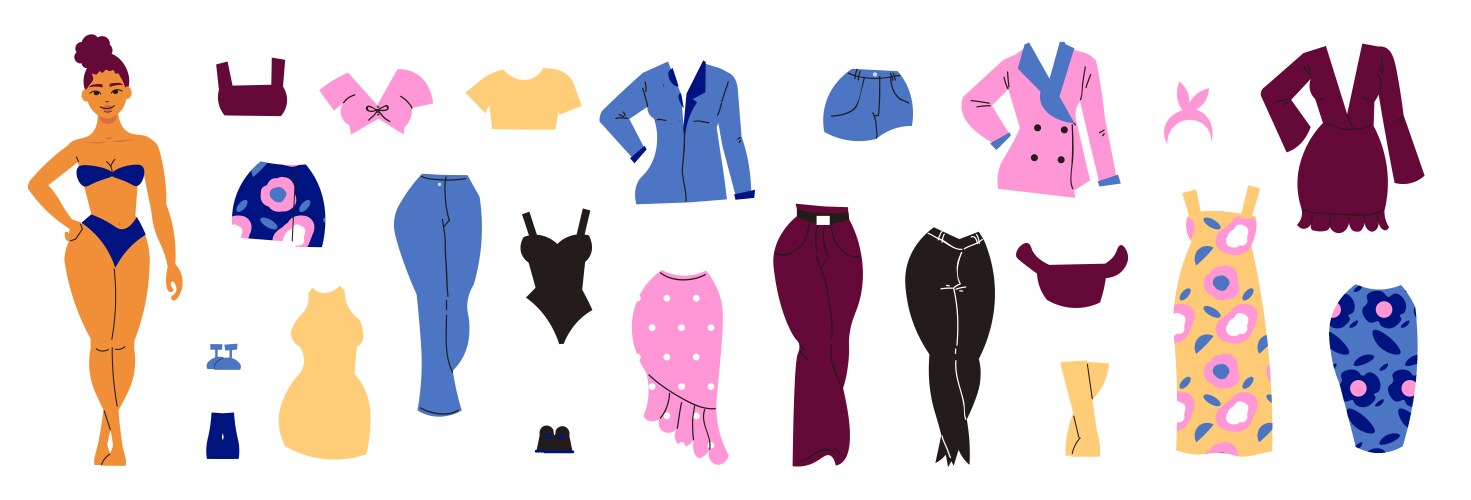 Paper Dolls Body Vector Images (over 580)