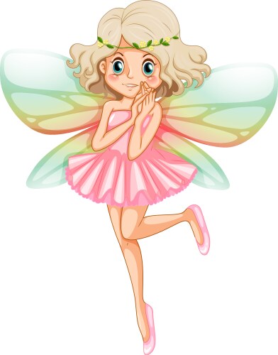 Pointing fairy Royalty Free Vector Image - VectorStock