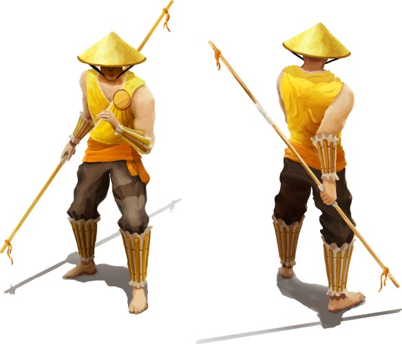 Fighting Monk Vector Images (over 240)