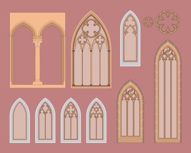 Gothic Window Vector Images (over 4,000)