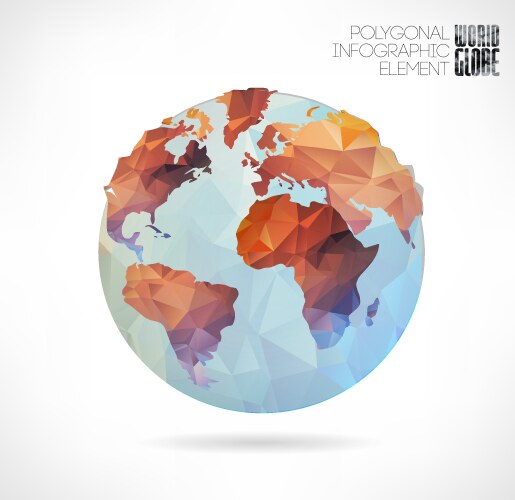 Retro style design with aircrafts and globe Vector Image