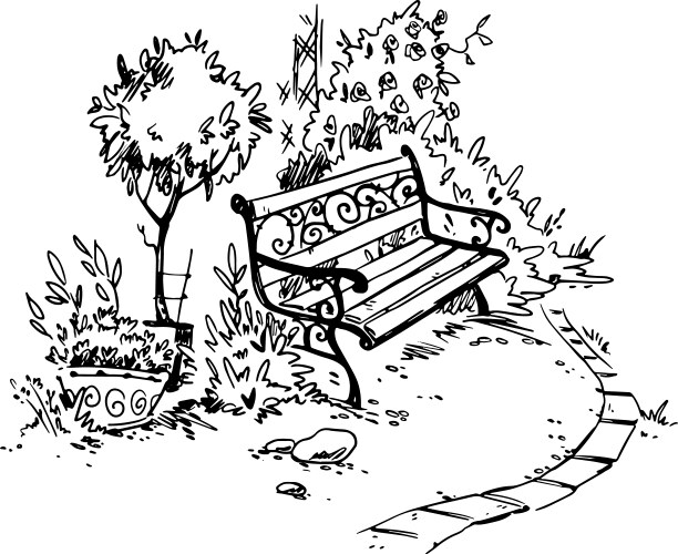 Bench Vector Images (over 54,000)