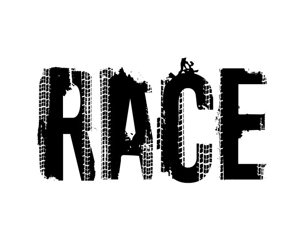 Tire Tread Font Vector Images (over 250)