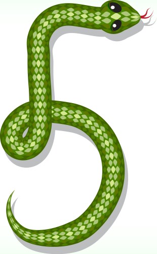 Number 5 Cartoon Vector Images (over 4,300)