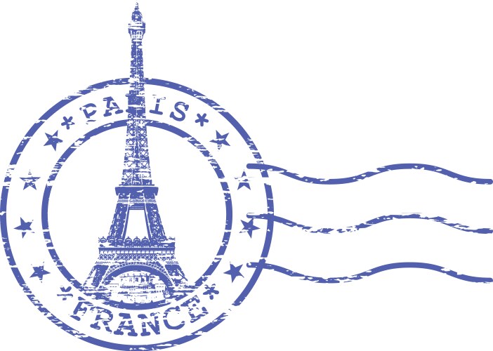Paris Stamp Vector Images (over 1,600)