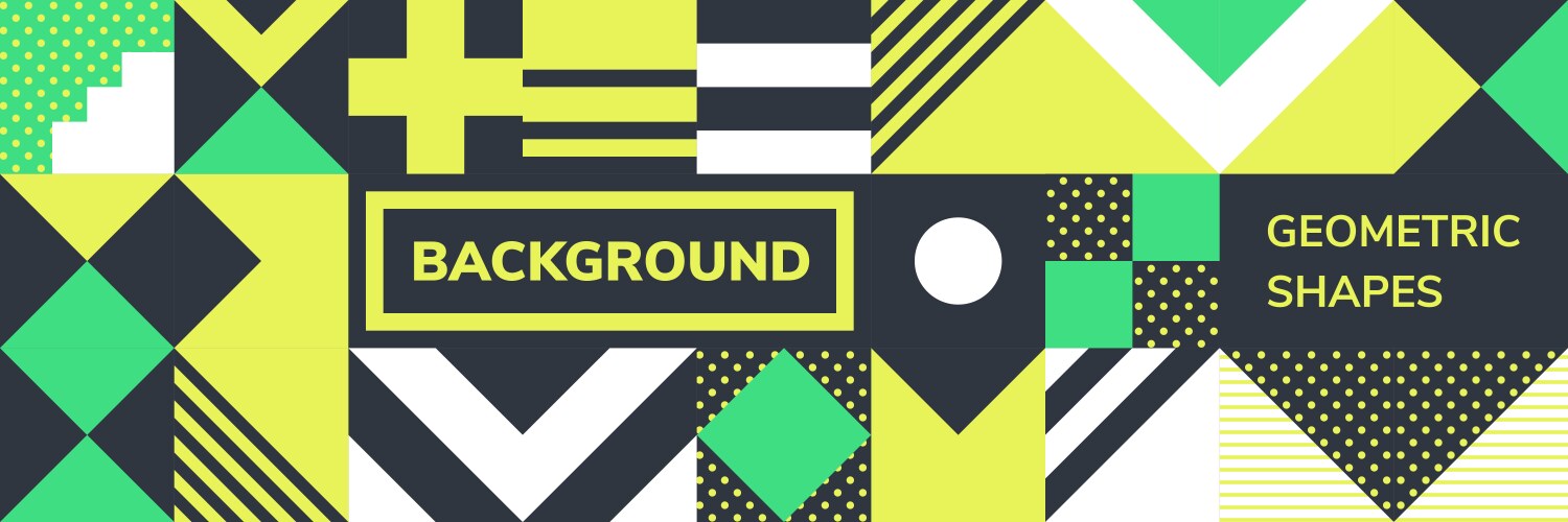 Triangle and circle minimalist composition simple Vector Image