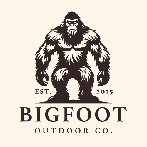 Sasquatch Vector Images (over 1,300)
