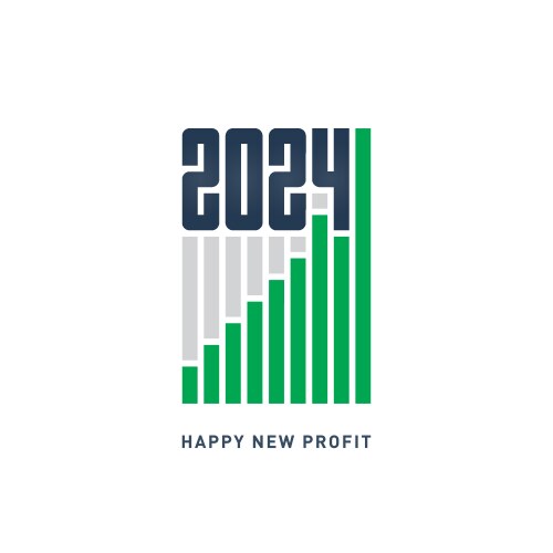 Happy New Financial Year 2024 Vector Images (59)