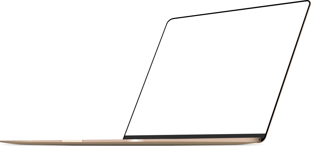 Laptop Side View Vector Images (over 970)
