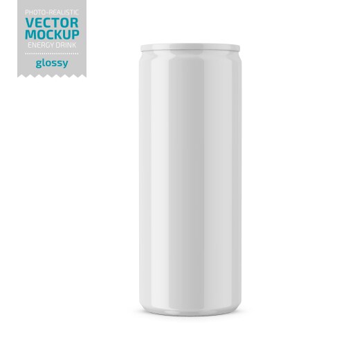 Metal tin can Royalty Free Vector Image - VectorStock