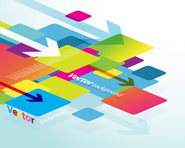 Background layout design template colored Vector Image