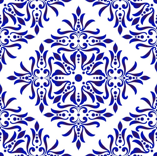 Decorative tile design Royalty Free Vector Image