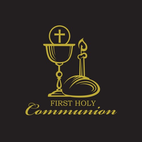 Holy communion icon Royalty Free Vector Image - VectorStock
