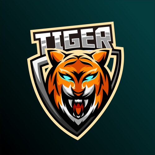 Tiger Gaming Logo Vector Images (over 1,800)