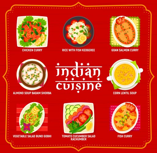 Indian Cuisine Banner Vector Images (over 580)