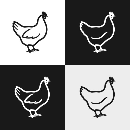 Hen Outline Vector Images (over 6,100)