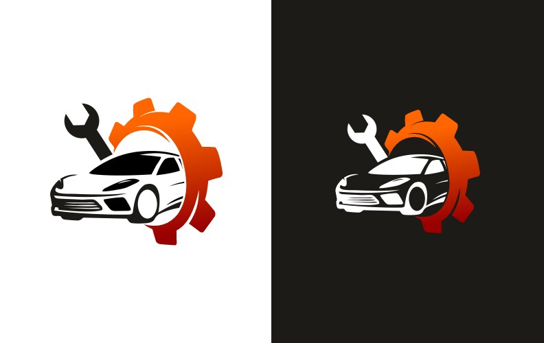 Roadroller logo template design Royalty Free Vector Image