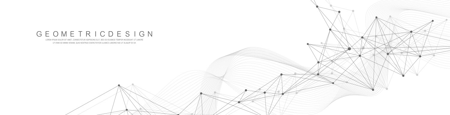 Global network connection banner design template Vector Image