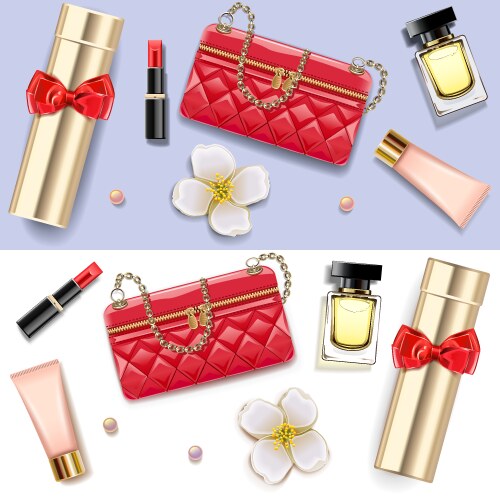 Fashion accessories set 4 Royalty Free Vector Image