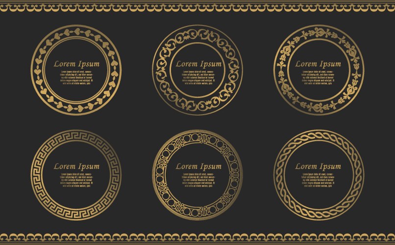 Free Gold Frame Vector Images (over 11,000)