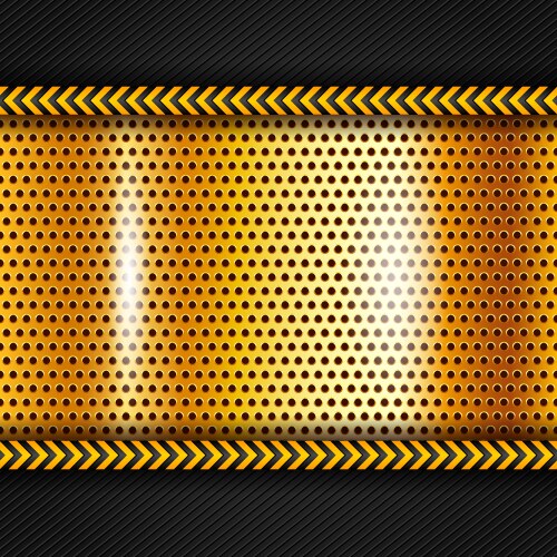 Gold plate Royalty Free Vector Image - VectorStock