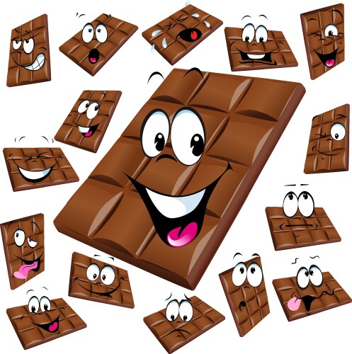 Chocolate Bar Cartoon Vector Images (over 6,200)