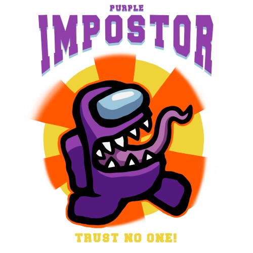 Among us imposter Royalty Free Vector Image - VectorStock