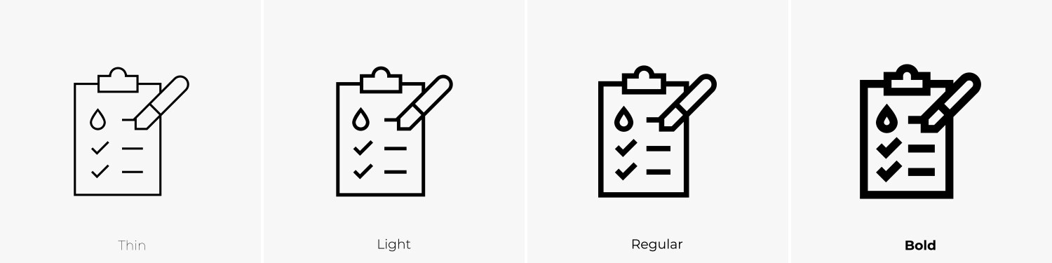 Creative thinking icon thin light regular Vector Image