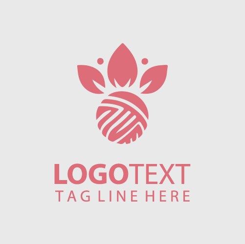 Knitting logo Royalty Free Vector Image - VectorStock