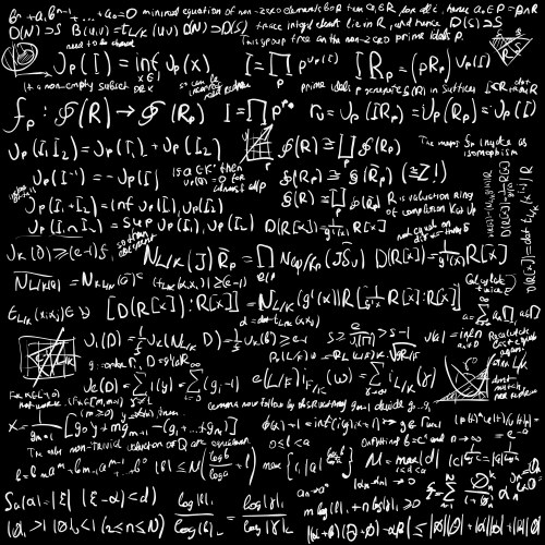 Maths background Royalty Free Vector Image - VectorStock