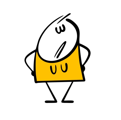 Stickman Proud Vector Images (40)