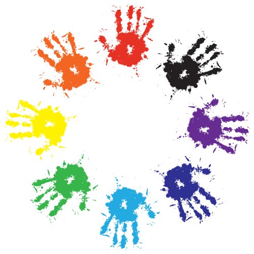 Hand Print Vector Images (over 650,000)