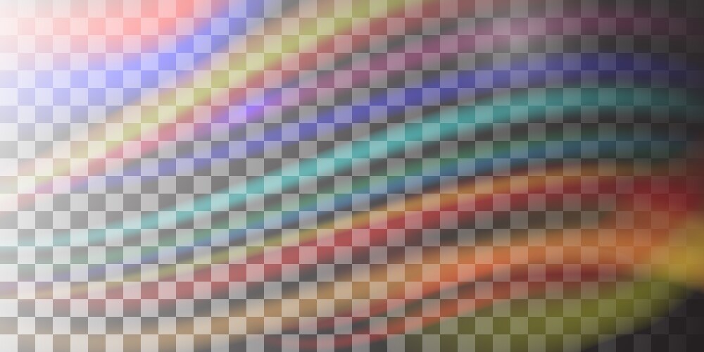 Abstract blurred iridescent light backdrop Vector Image