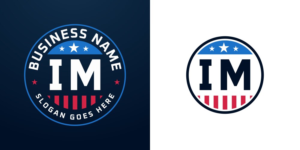 Im Letter Logo Vector Images (over 1,700)