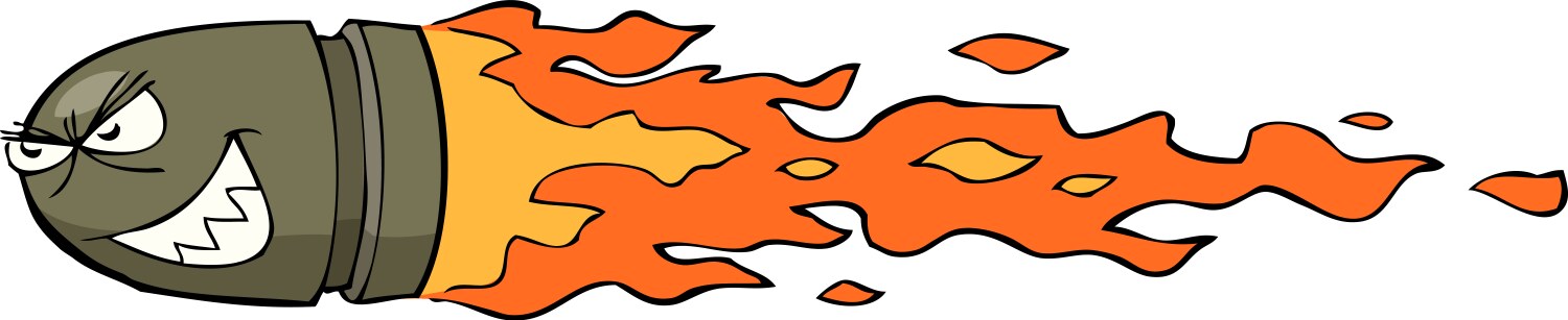 Bullet Cartoon Vector Images (over 5,700)