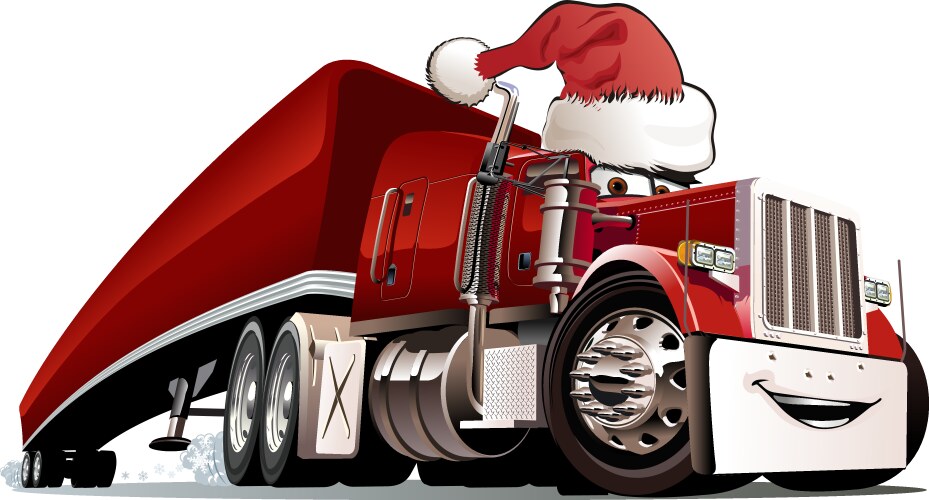 Draw semi truck vehicle design Royalty Free Vector Image