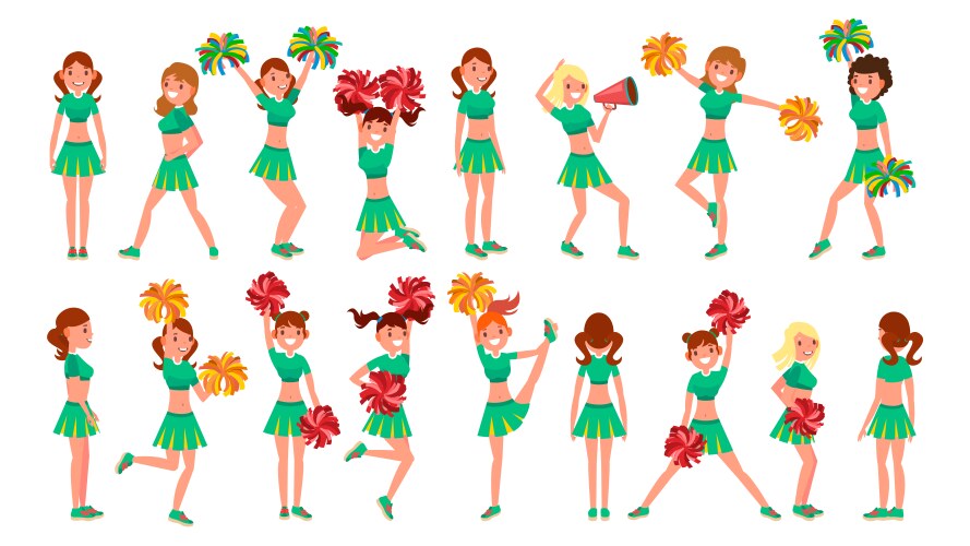 Cheerleading Vector Images (over 3,700)
