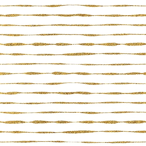 Gold foil stripes horizontal lines seamless Vector Image
