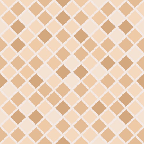 Seamless pink and white background - checkered Vector Image