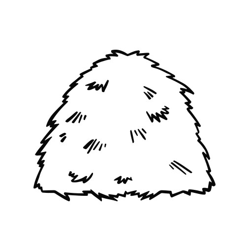 Hay Bale Sketch Vector Images (92)