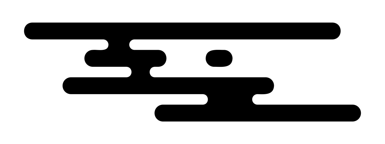 Japanese Cloud Outline Pattern Vector Images (over 550)